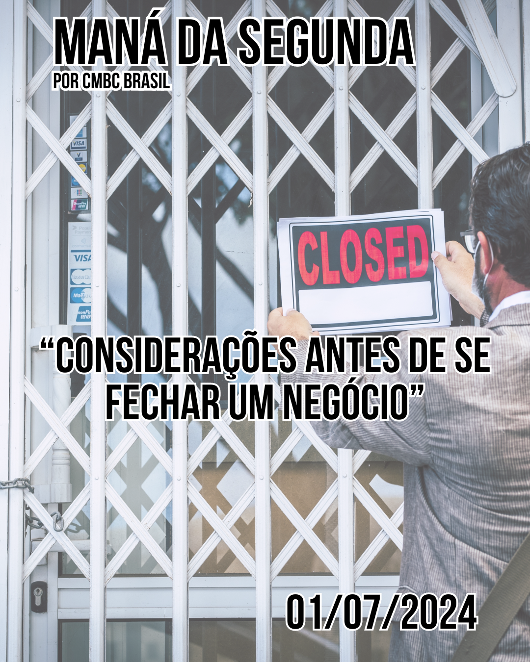 Igreja Presbiteriana de Cambe | MANÁ DA SEGUNDA 01-07-2024